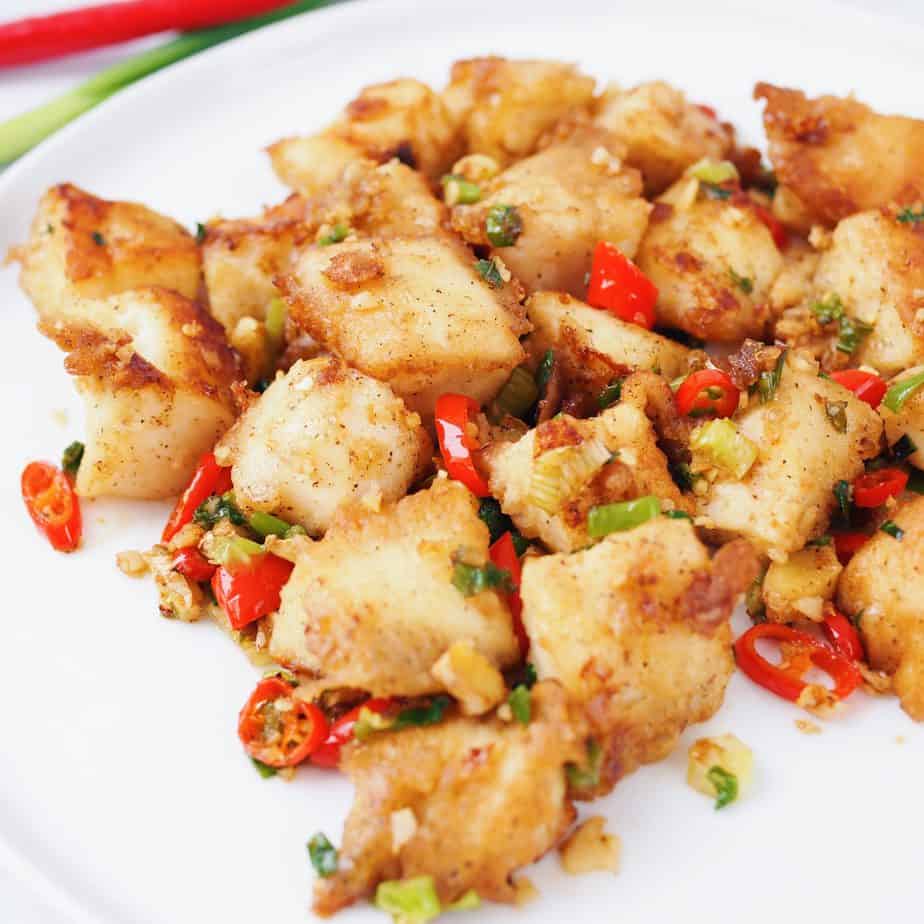 Quick & Easy Chinese Salt and Pepper Fish - Christie at Home