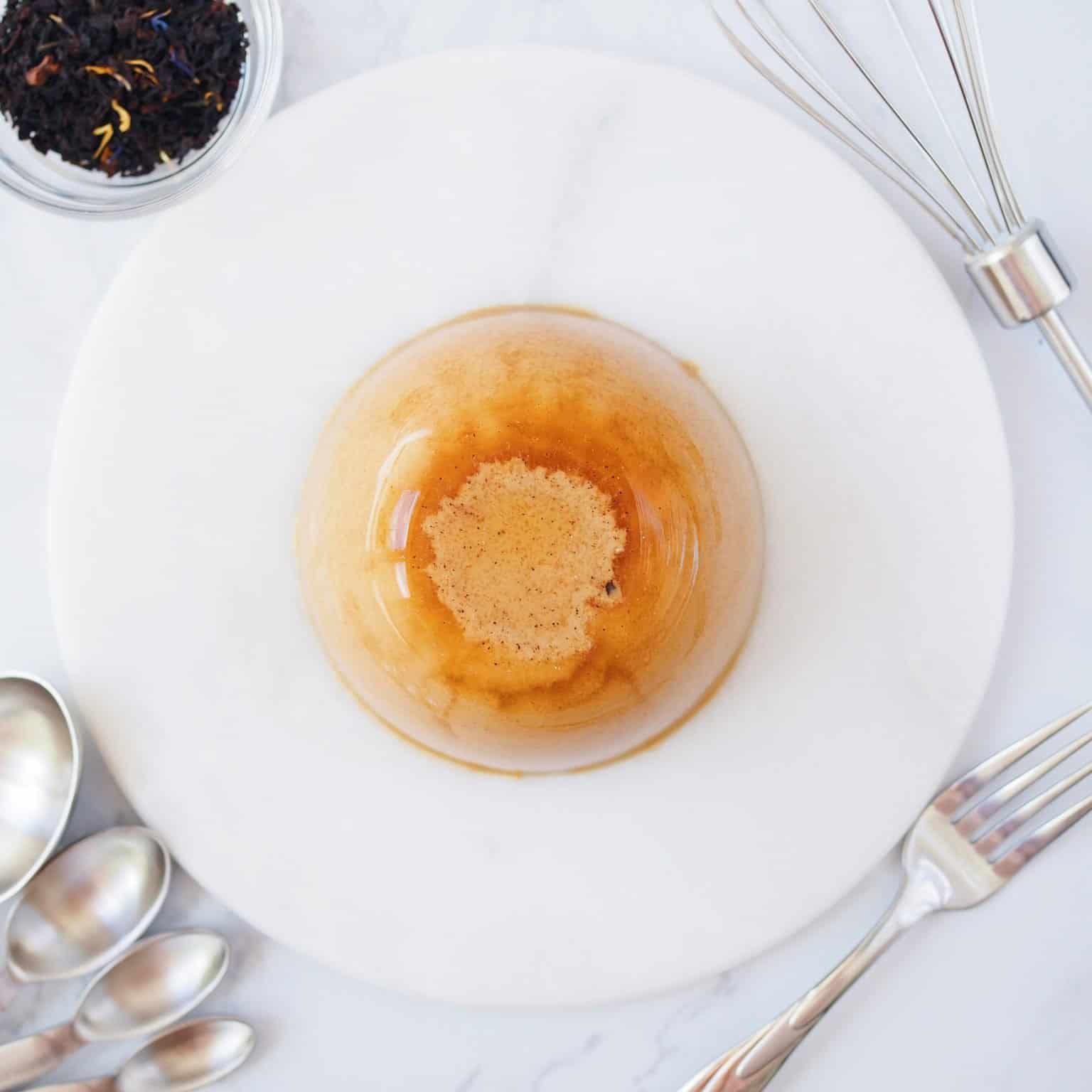 Easy & Simple Earl Grey Milk Tea Pudding - Christie at Home