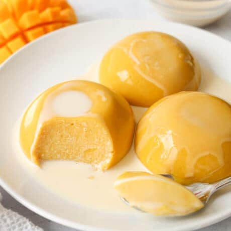 Easy Simple Mango Pudding - Christie at Home