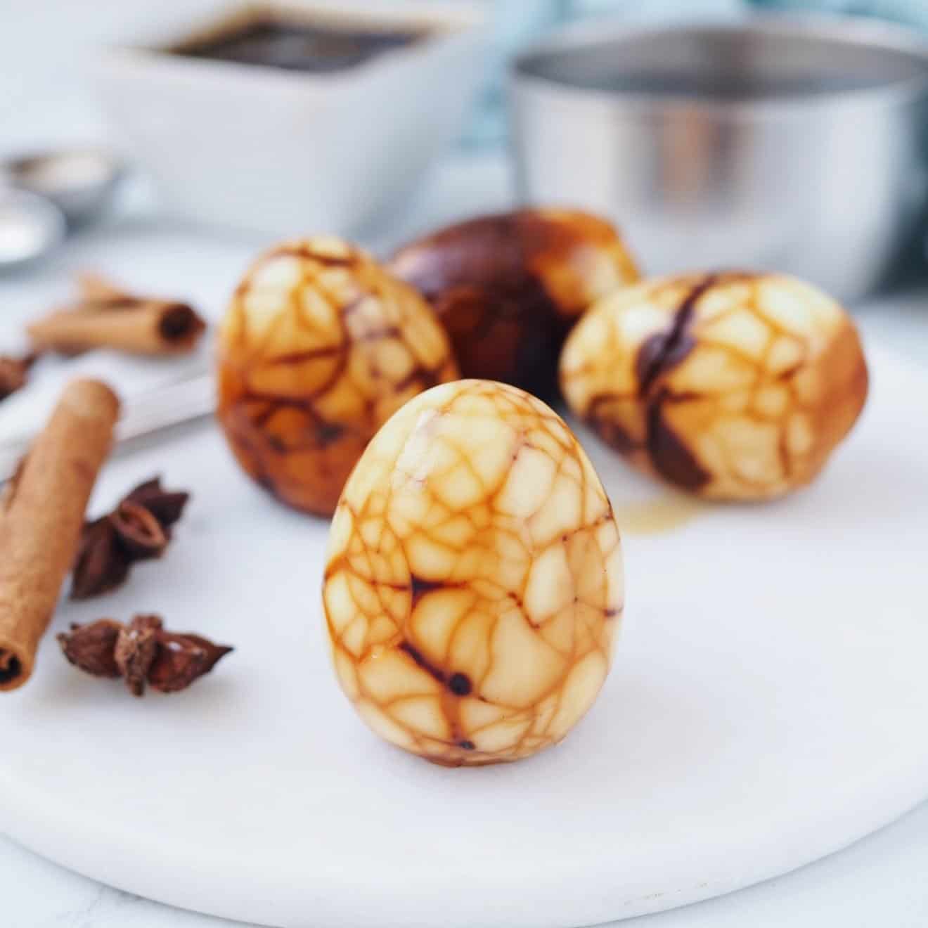 Easy & Simple Chinese Tea Eggs - Christie at Home