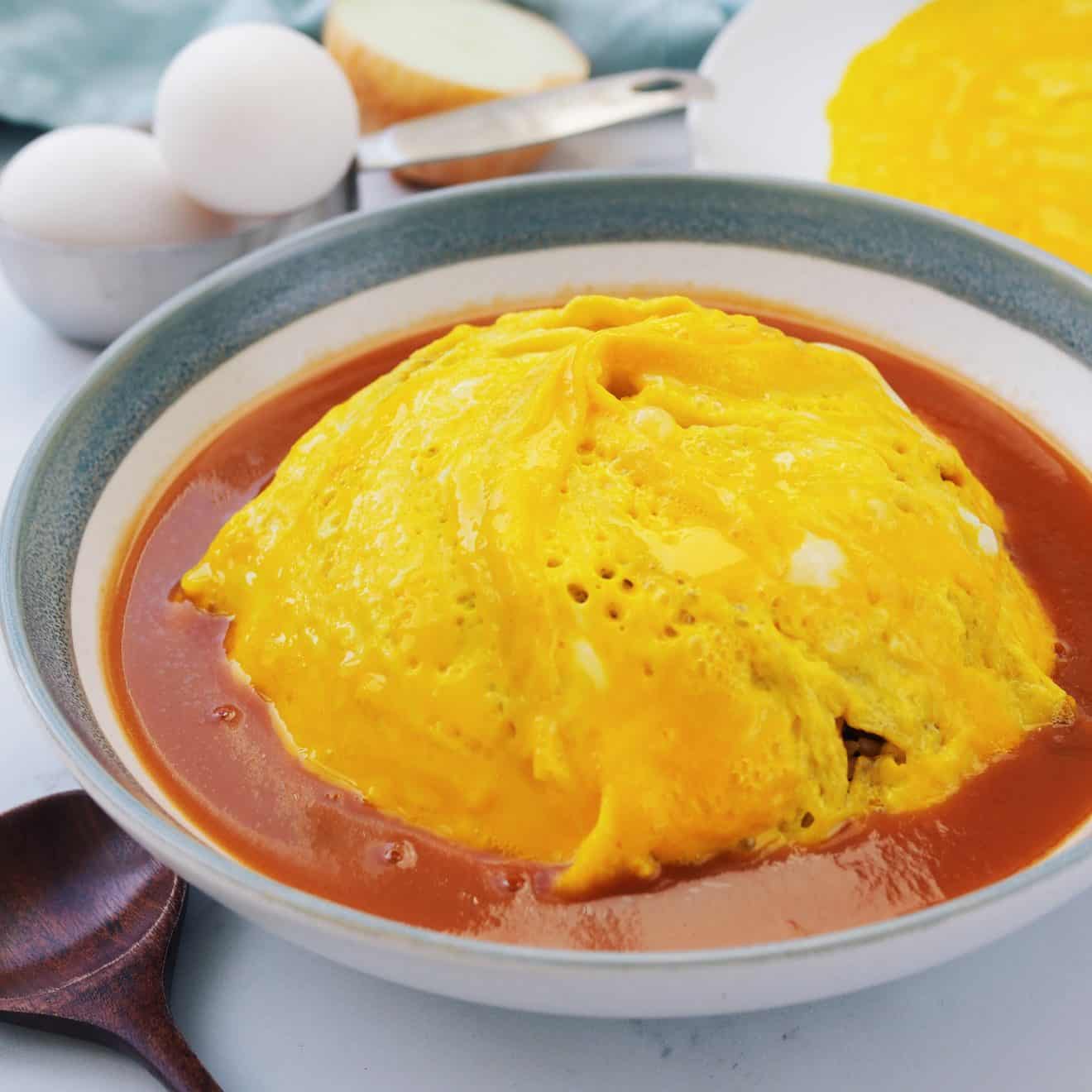 Quick & Delicious Omurice - Christie at Home