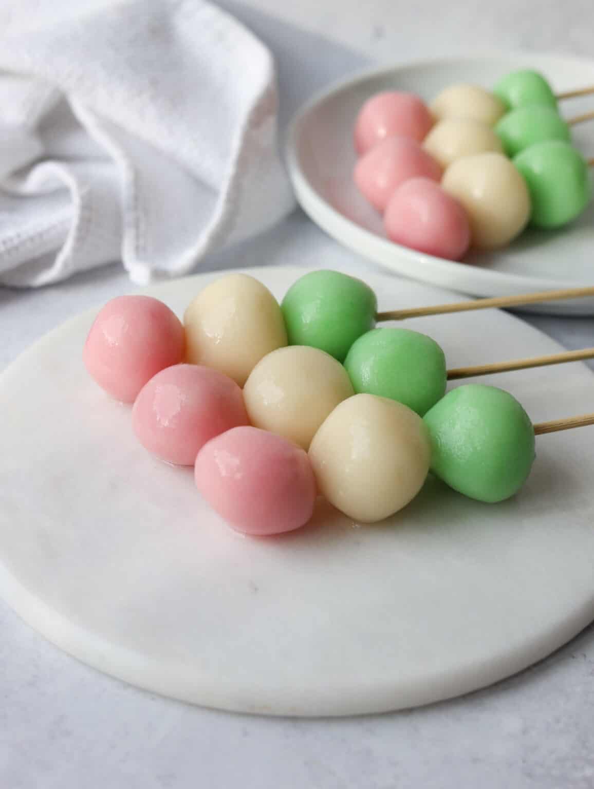 Quick & Easy Hanami Dango (Japanese Sweet Dumplings)