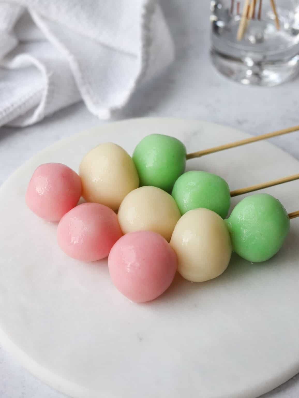 Hanami Dango (Japanese Sweet Dumplings) - Christie at Home