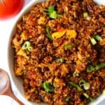 Easy 15-minute Tomato Egg Fried Rice - Christie at Home