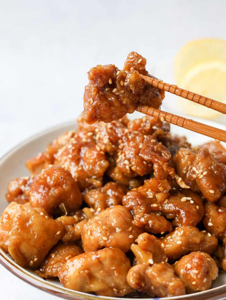 Quick & Easy Chinese Lemon Chicken - Christie at Home