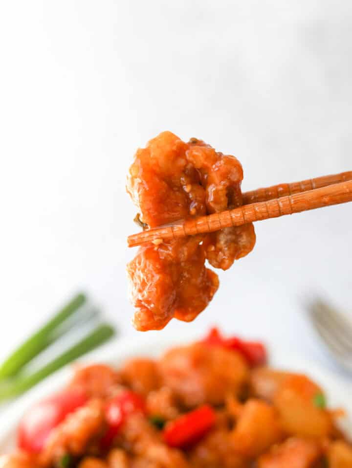 Easy Sweet and Sour Chicken (Shallow Fried)