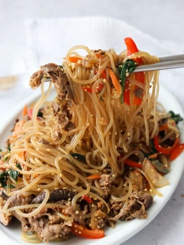 Quick & Simple Japchae - Christie at Home