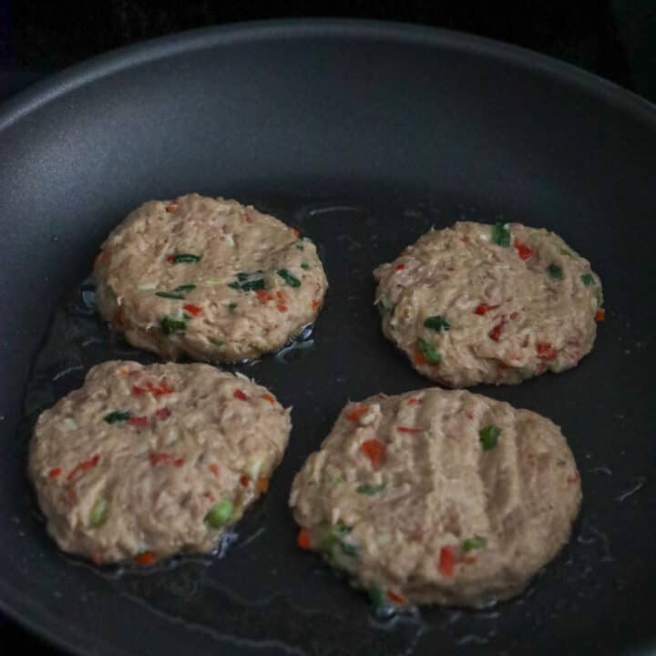 Easy 15-minute Korean Tuna Pancakes (Chamchijeon) - Christie at Home