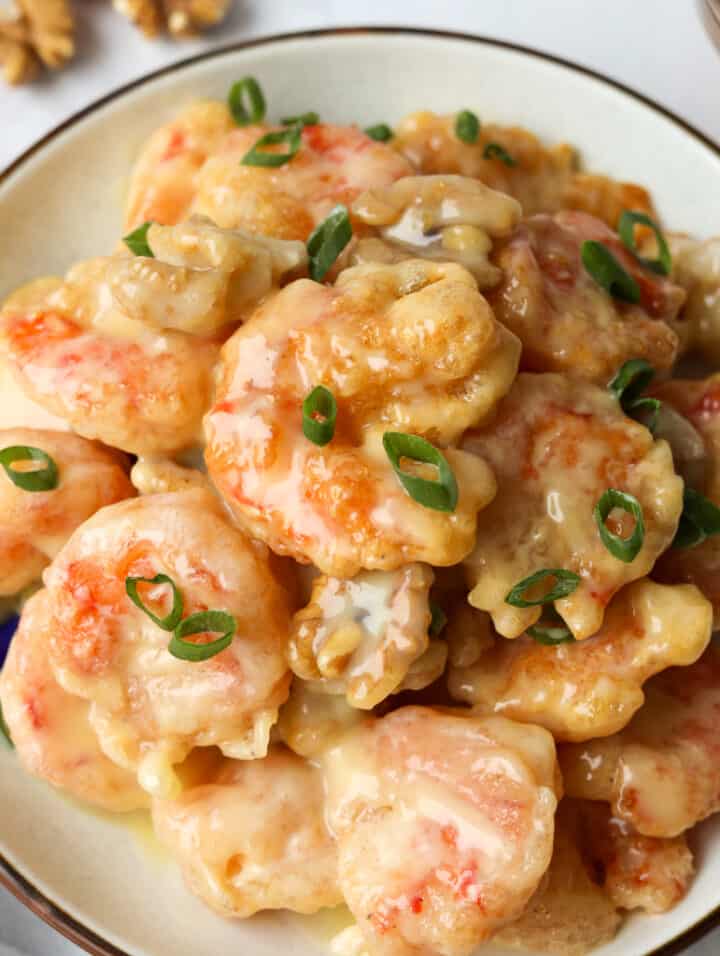 Quick & Easy Honey Walnut Shrimp - Christie at Home