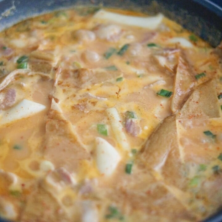 Quick & Easy Rosé Tteokbokki - Christie at Home