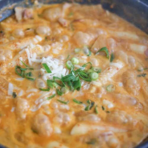 Quick & Easy Rosé Tteokbokki - Christie at Home