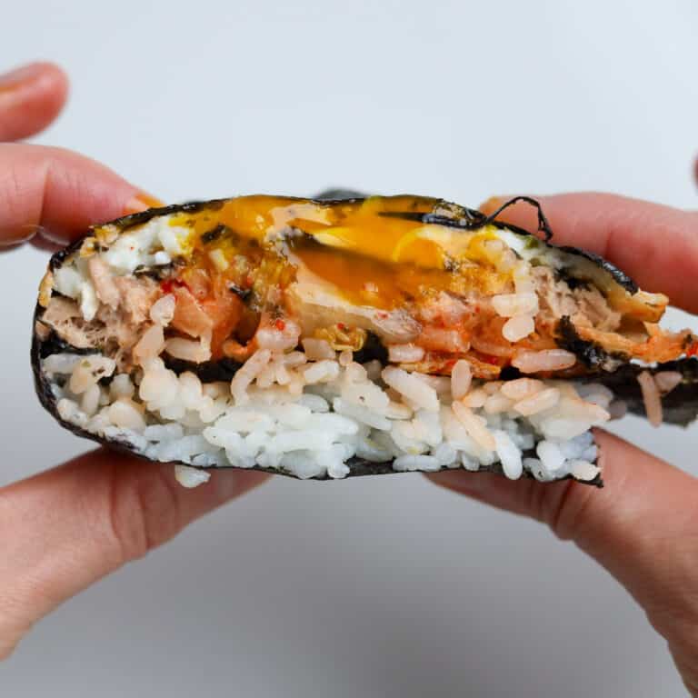 10-min. Easy Folded Kimbap - Christie at Home