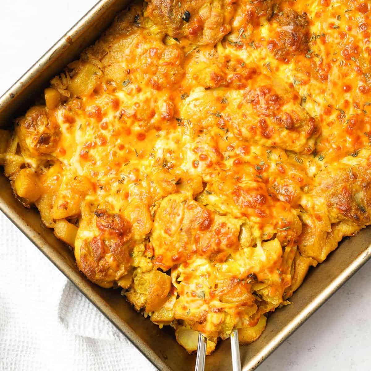 Easy Macau-Style Baked Portuguese Chicken Rice - Christie at Home