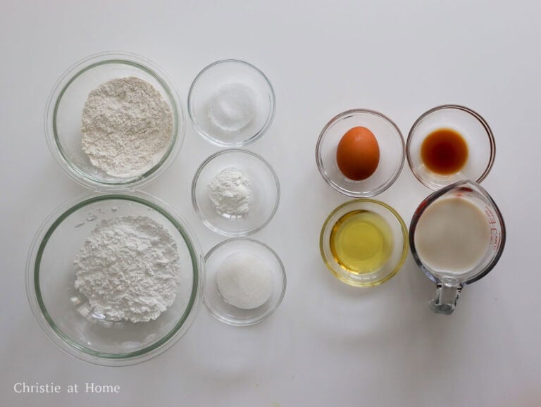 Quick & Easy Japanese Mochi Pancakes - Christie at Home