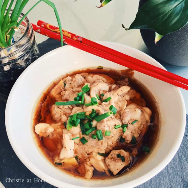 Quick & Easy Chinese Steamed Chicken - Christie at Home