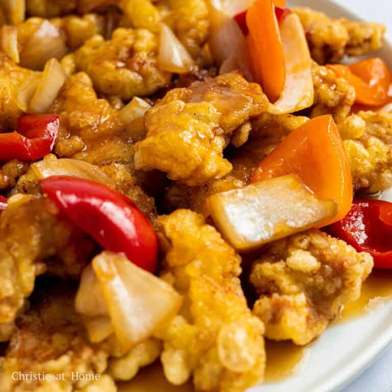Quick & Easy Tangsuyuk (Korean Sweet and Sour Pork) - Christie at Home